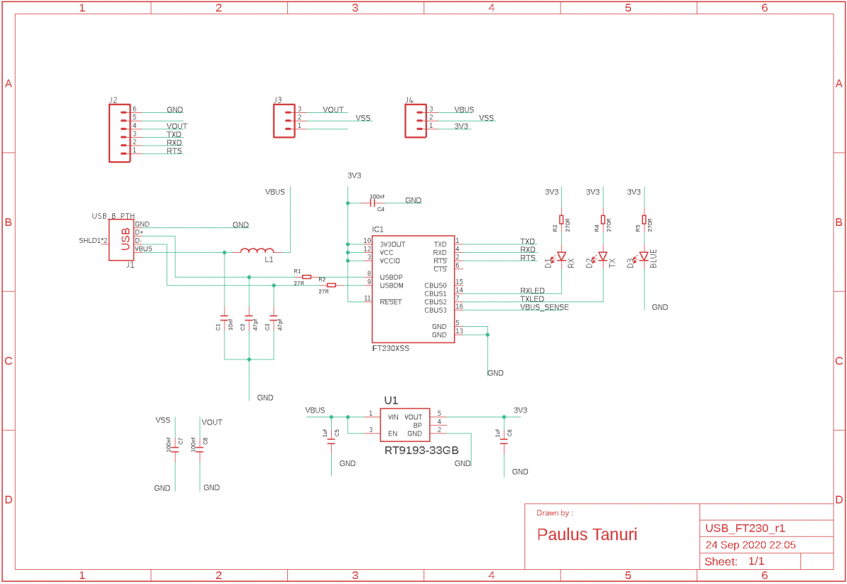 FTDI FT230XS - Palta Circuits Wiki