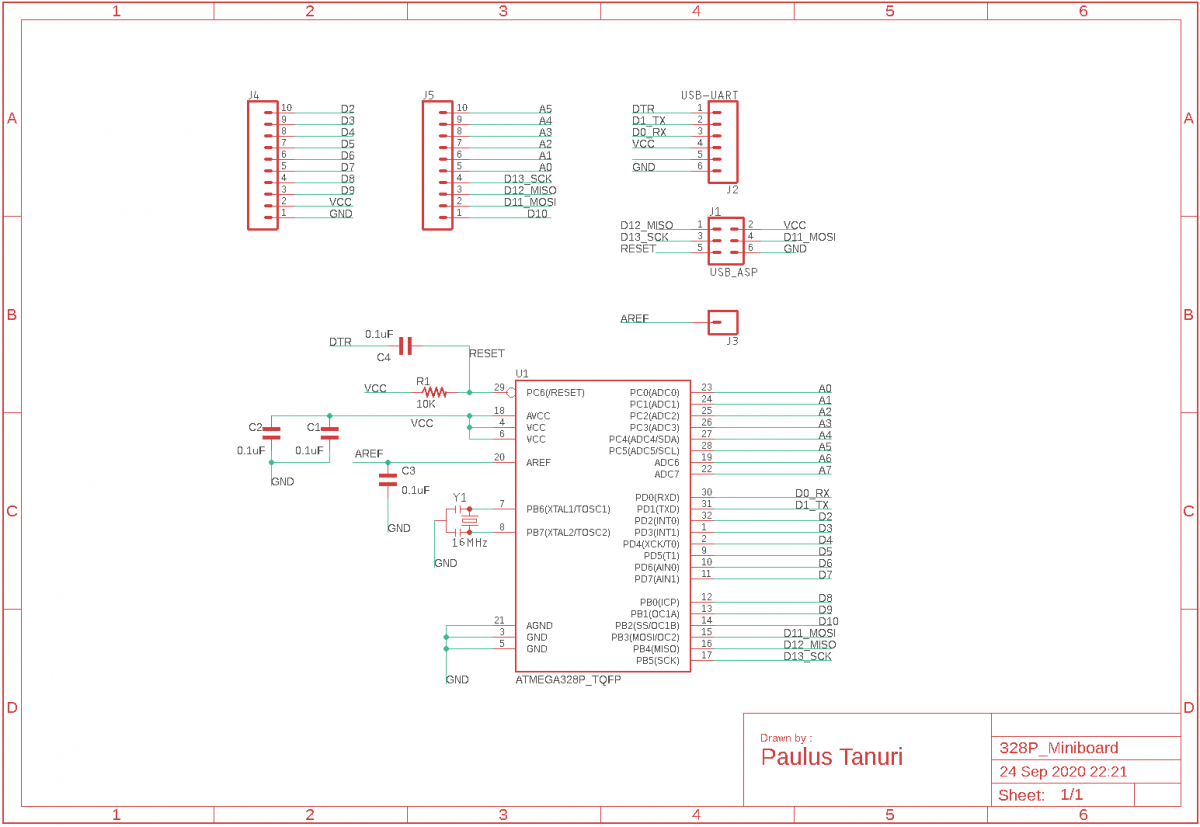 ATMega328P-AU Mini Board - Palta Circuits Wiki